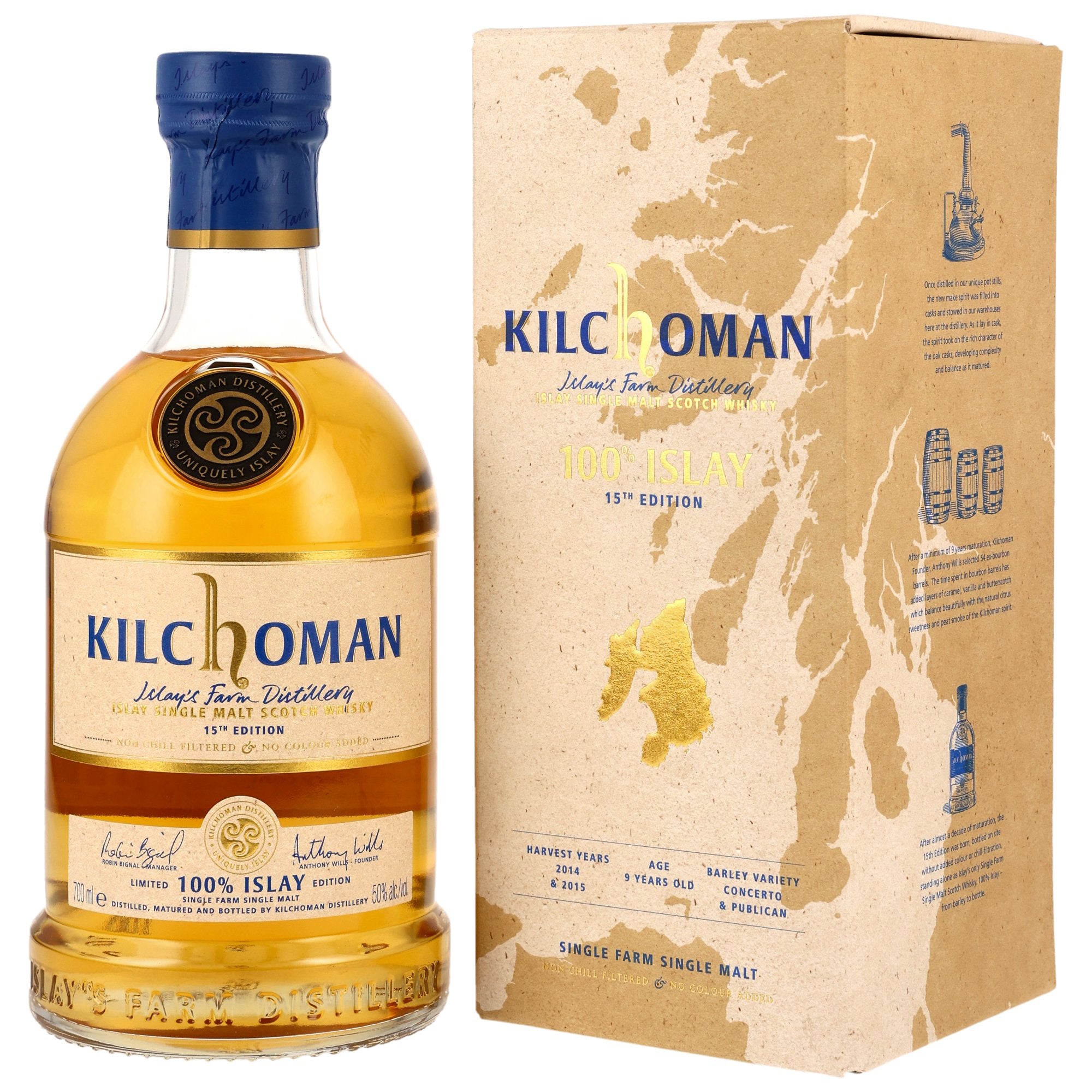 Kilchoman 9 Jahre 2016/2025 - The 15th Edition – Whisky Agents