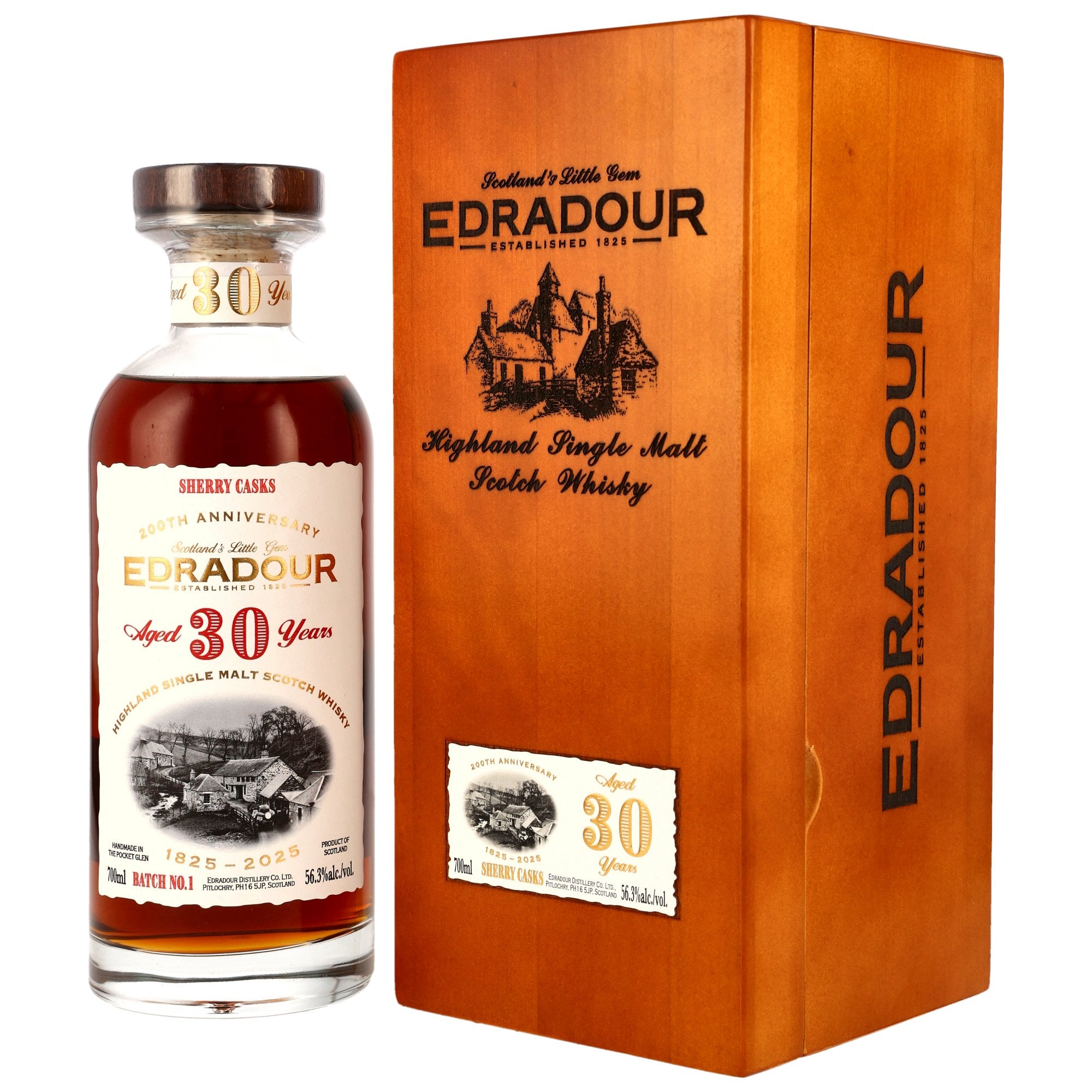 Edradour 30 Jahre 1995/2025 - 200th Anniversary Batch #1 – Whisky Agents