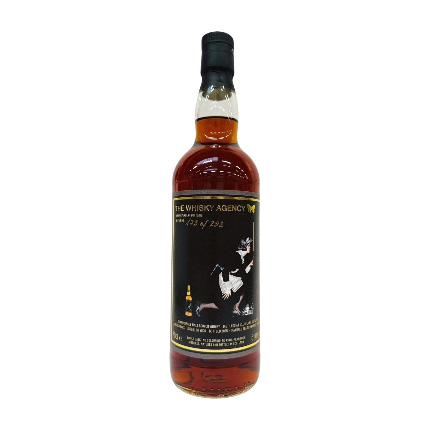 Isle of Jura 16 Jahre 2009/2025 - The Whisky Agency - Farewell 2025 ...